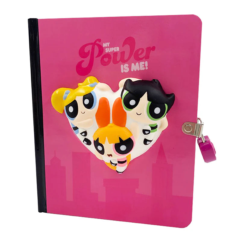 Powerpuff Girls: Squishy Lock & Key Diary – Starlight Library