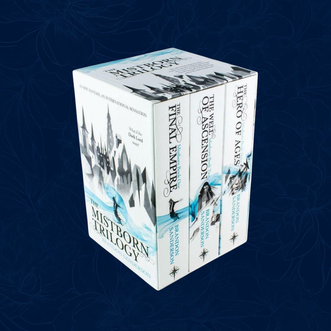 Mistborn Trilogy Boxed Set: Mistborn, The Well of Ascension, The Hero ...