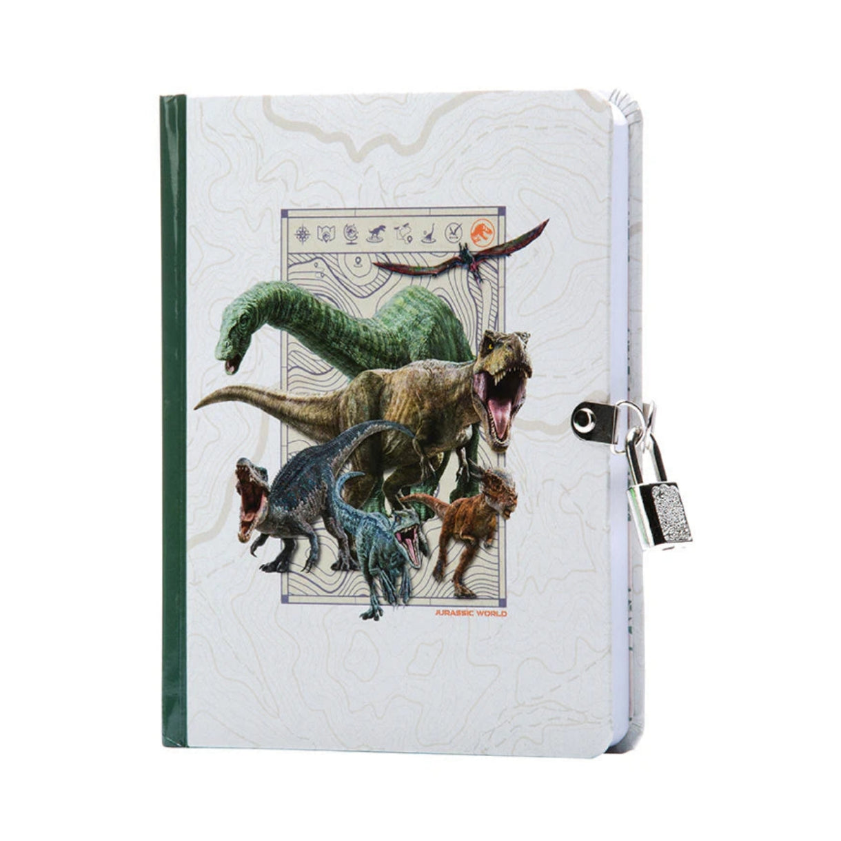 Jurassic World Lock & Key Diary – Starlight Library